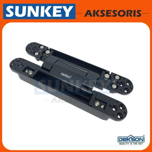 Jual Engsel Concealed Dekkson ES CONC D120 Black Invisible Hinge Engsel ...