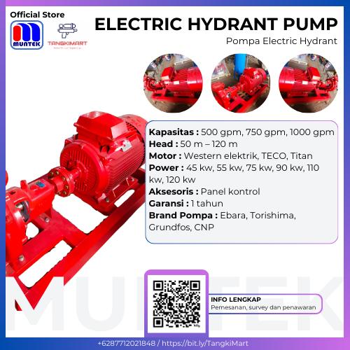 Jual ELECTRIC HYDRANT PUMP 750 GPM - Jakarta Barat - TANGKIMART ...