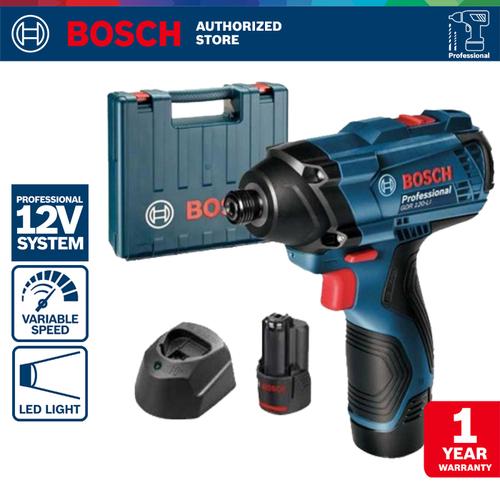 Promo Bosch Cordless Impact Screwdriver/Obeng Impact Baterai GDR 120-LI ...
