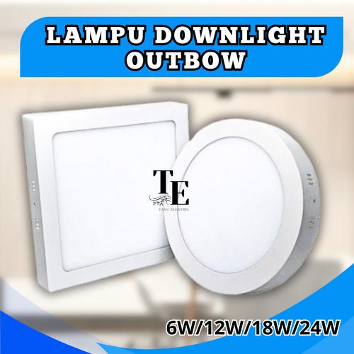 Jual Lampu Outbow LED Plafon Bulat Tempel LED Panel Downlight - 12w-Kotak, 3000k - Jakarta Pusat ...