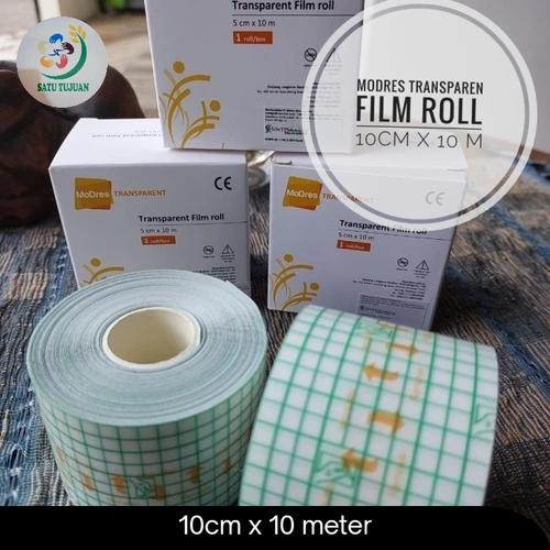 Jual Modres Transparent roll 10 cm x 10 meter, 10 cm x 10m /plester ...