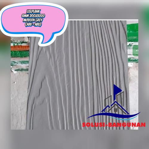 Jual Rbshera plank 8mm 200x3000 modern grey / lisplank shera modern ...