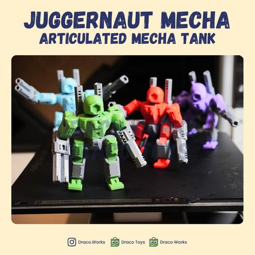 Jual Juggernaut Mecha - Articulated Tank Mainan Anak Toys Artikulasi ...
