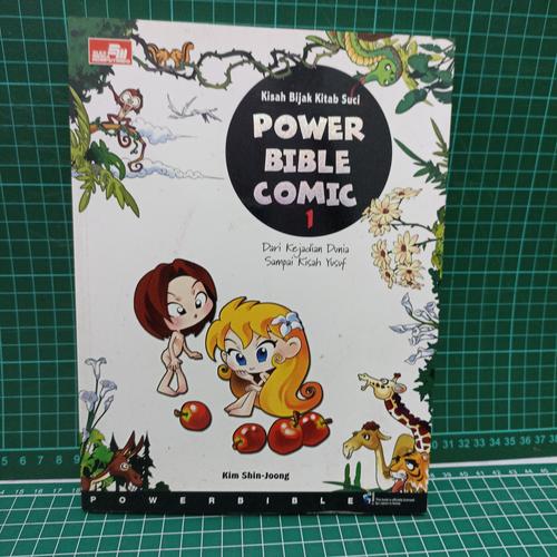 Jual Komik Power Bible Comic no 1 : Dari Kejadian Dunia Sampai Kisah ...