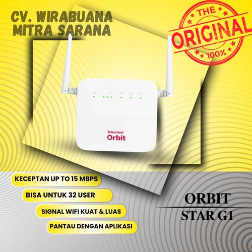 Jual ORBIT Star G1 Modem router TELKOMSEL up to 32 user - Kota Semarang ...
