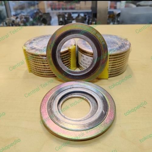 Jual Spiral Wound Gasket Carbon Steel Ansi 150 SWG 11/4" inch Dn 32 ...