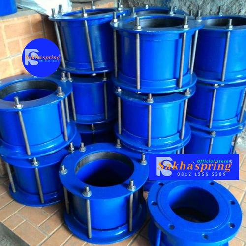 Jual Dresser Sleeve Coupling joint 5" x 250 - 300mm with flange steel ...