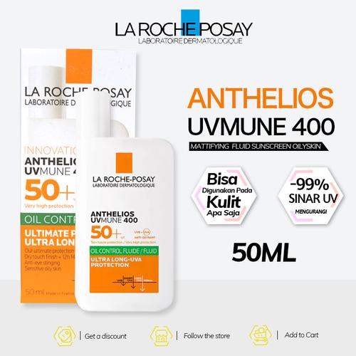 Jual La Roche Posay Anthelios UVMune 400 Invisible Fluid SPF50+ PA ...