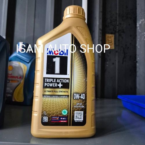 Jual OLI MOBIL TRIPLE POWER ACTION 0W40 KEMASAN 1 LITER - Kota Depok ...