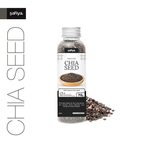 Jual Chiaseed Organik 70 Gram Safiya Botol Chia Seed Premium - Kab ...