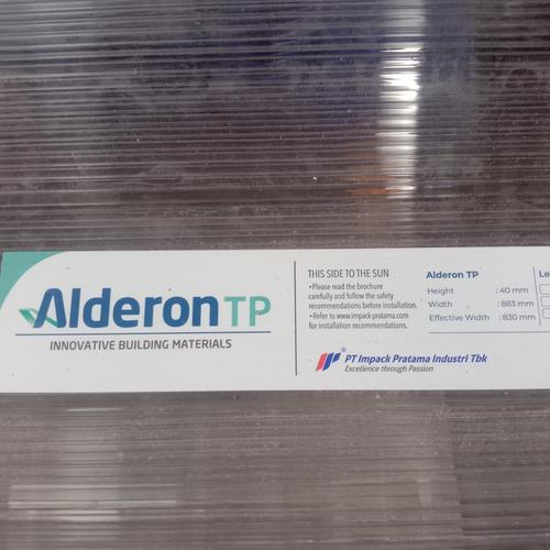 Jual Atap Upvc Merk Alderon Twinwall 10mm - Kab. Bekasi - Ragil Atap ...