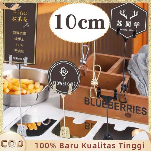 Jual Stand Price Tag Standing Nomor Meja Table Menu Stand Tiang Nomor ...