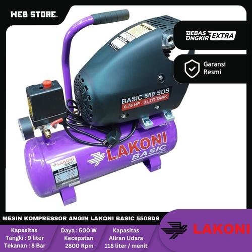 Promo Mesin Kompressor Listrik Udara Compressor 9 Liter Lakoni Basic ...