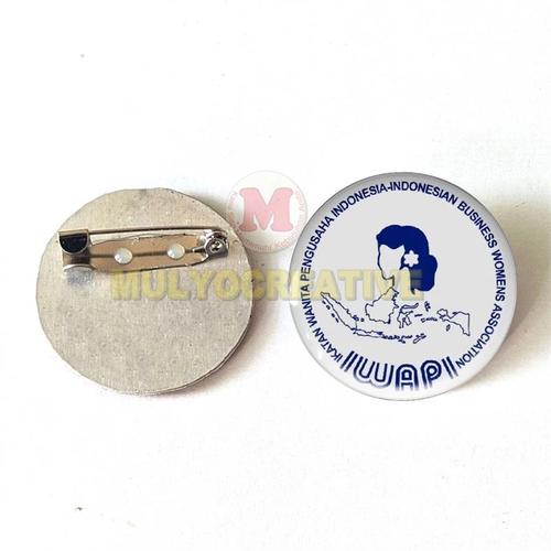 Jual Lencana Pin Logo Iwapi Model Bulat Ikatan Wanita Pengusaha ...