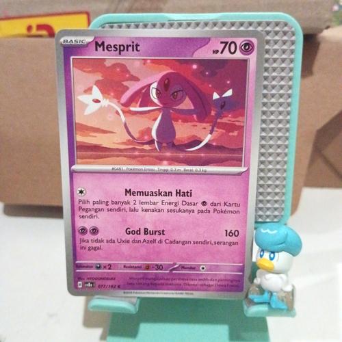 Jual Mesprit sv8s 077/182 C Kilat Rasi Pokemon TCG Indonesia - Jakarta ...