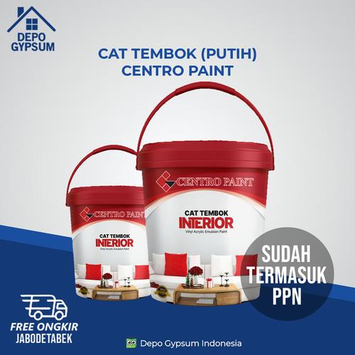 Jual Cat Putih 23kg CENTRO PAINT | Centro Paint 23kg Putih | Centro ...
