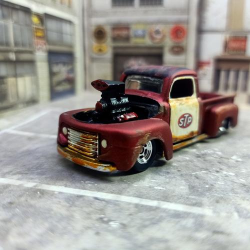 Jual Custom Hotwheels Ford F100 STP Rustic series - Kota Bogor - Kika ...