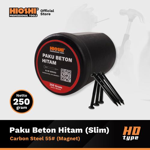 Jual Paku Beton Tembok Cor Hitam Baja (Slim Series) nett 250g/box ...