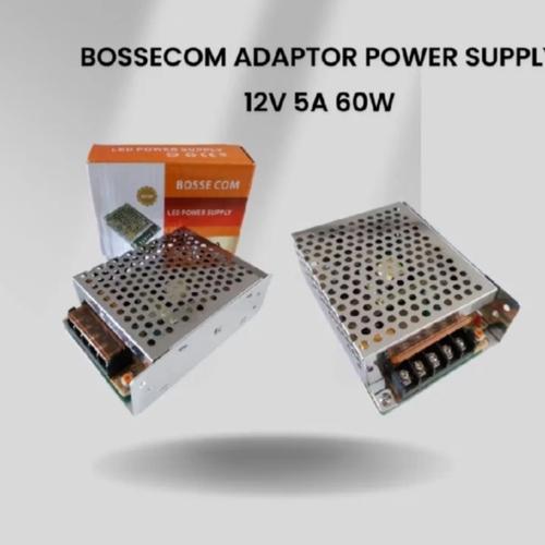 Jual Power Supply LED CCTV Adaptor Jaring Trafo 12 V 3 A 5 A BOSSECOM ...