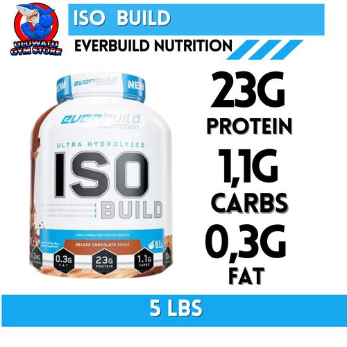 Jual Everbuild Iso Build Hydrolyzed Whey Isolate 5Lbs 5 Lbs 5 Lb ...