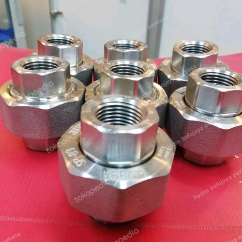 Jual Union ss316 #3000 3/4" // watermur 3/4" ss 316 #3000 (welded ...