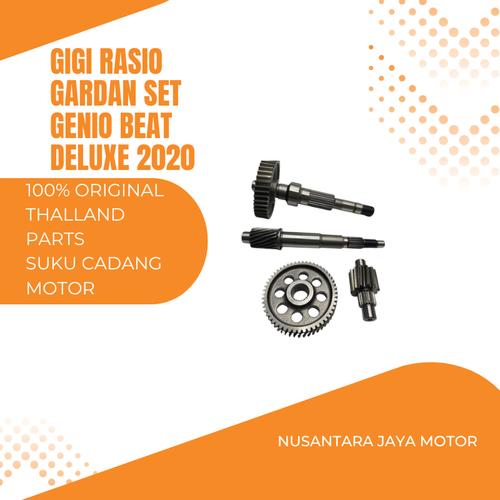 Jual Gigi Rasio Gear Rasio Gardan Set Honda Genio Beat Deluxe 2020 Merk ...