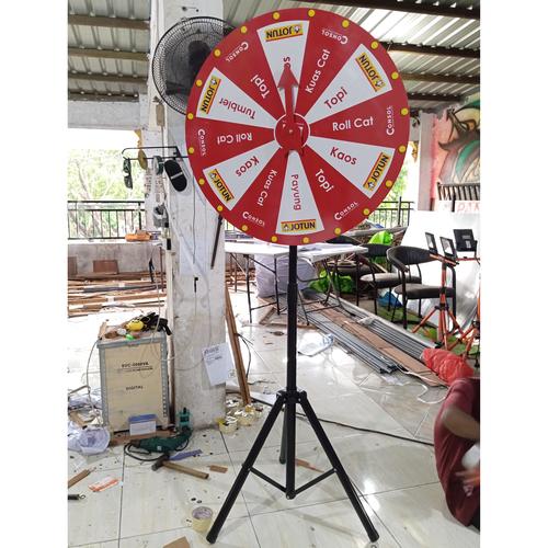 Jual Spin Wheel Custom / Spin Wheel Custom Desain / Roda Undian Custom ...