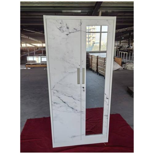 Jual Lemari pakaian besi 2 pintu swing / Lemari baju besi 2 pintu / rak ...