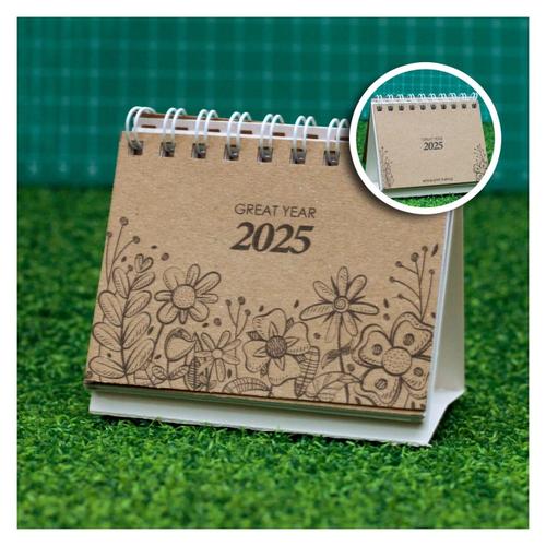 Jual [PRE - ORDER PARTAI BESAR MIN. 30PCS ] MINI KALENDER RUSTIC 2025 ...