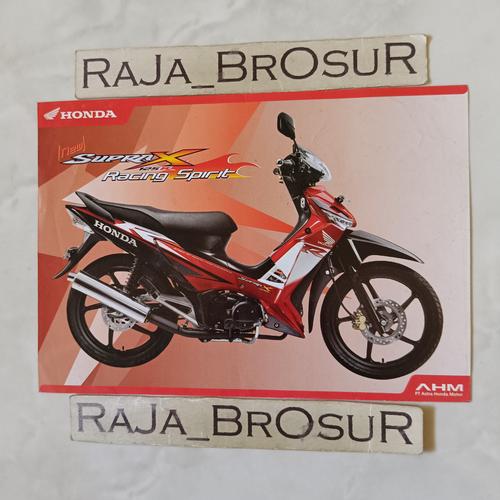 Jual Poster brosur katalog Honda Supra X 125R/Supra X 125 R Karburator ...