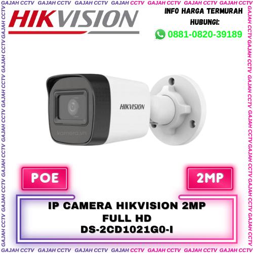 Jual CCTV IPCAM 2MP HIKVISION DS-2CD1021-I SUPPORT ONVIF POE OUTDOOR - Jakarta Barat - Gajah ...