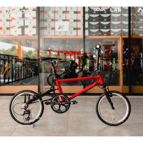 Promo sepeda lipat japan TYRELL IVE SPORTS FOLDING BIKE - CANDY RED ...