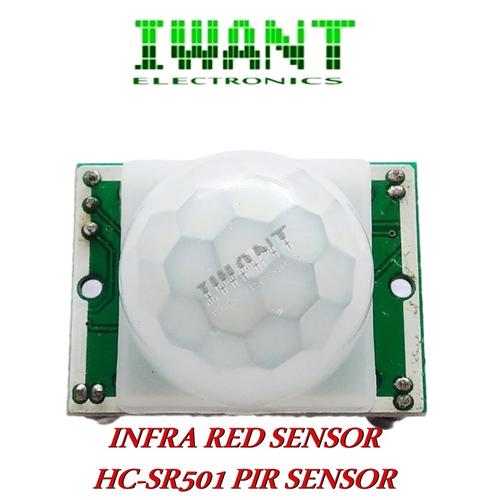 Jual PYROELECTRIC HC-SR501 HC SR501 PIR MOTION SENSOR PYROELECTRIC ...