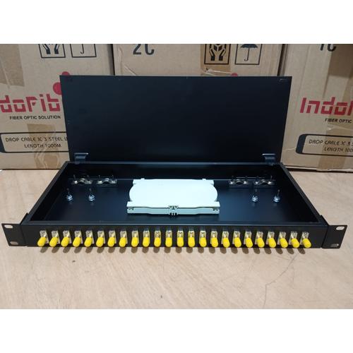 Jual ODF 24core ST / OTB 24core ST / Roset besi 24core + ST adapter ...