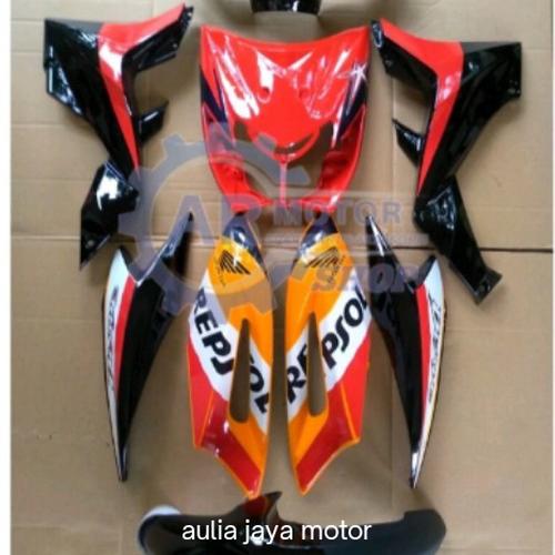 Jual FUL SET COVER BODY HALUS HONDA BLADE LAMA BLADE OLD 110 MERAH ...