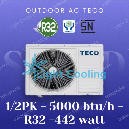 Jual ac outdoor teco 1/2pk R32 pengganti outdoor ac rusak ac outdoor ...