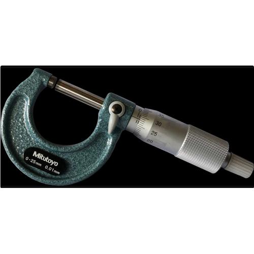 Jual Alat Ukur Diameter Outside Micrometer Mitutoyo 0 – 25 MM #103-137 ...