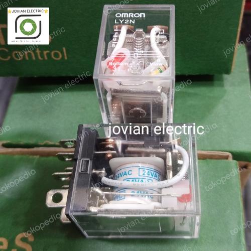 Jual relay omron ly2n 24 vac/Relay ly2n 24vac - socket saja - Jakarta ...
