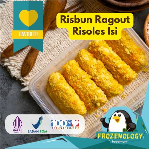 Jual Risbun Ragout - Risoles Isi 6 Pcs Camilan Frozen Food Siap Masak ...