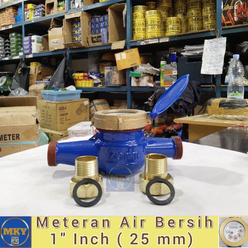 Jual METERAN AIR 1 INCH DN25 / WATER METER 1" INCH / FLOWMETER AIR 1 ...