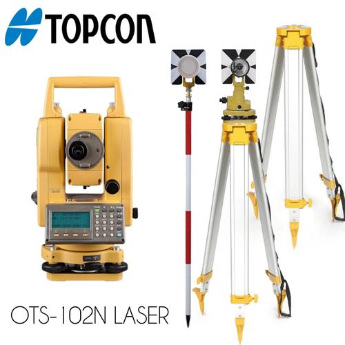 Jual Total station Topcon OTS-102N Laser bersertifikat kalibrasi - Kota ...