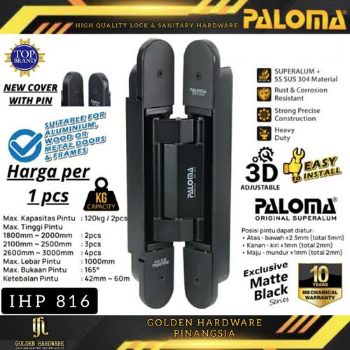 Jual ENGSEL CONCEALED INVISIBLE HINGE TANAM PINTU CONC D120 PALOMA IHP ...