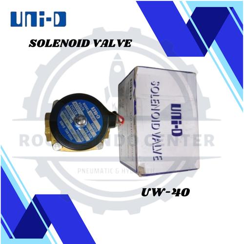 Jual SOLENOID VALVE 2 WAY UW-40 / 2W-400-40 DRAT 1 1/2" UNI-D - AC220 ...