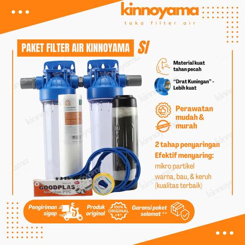 Jual Filter Air Sumur Tanah 2 tahap 10" / Penjernih Air Keruh Karbon ...