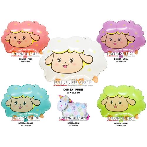 Jual Balon Foil Domba / Balon Animal / Balon Hewan / Balon Foil Domba ...