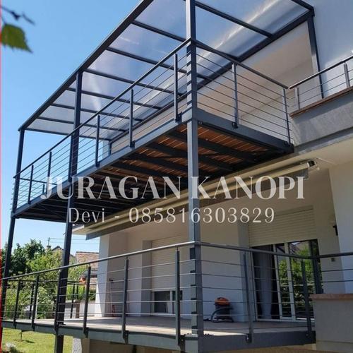 Jual kanopi dak balkon lantai dak pplat bordes minimalis modern ...