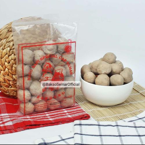 Jual Bakso sapi/Bakso urat cap semar Bandung isi 25 Biji Daging Frozen ...