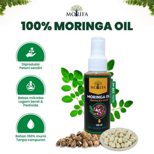 Promo Moringa Oil 100% Murni |Minyak Biji Kelor Carrier Oil 100ml - Jakarta Barat - Morifa ...