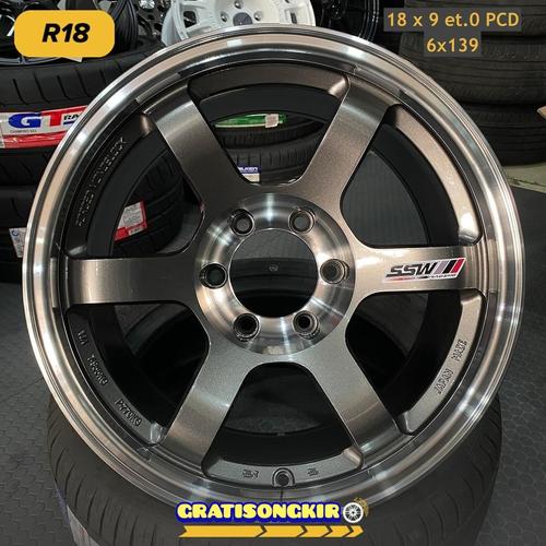 Jual velg racing mobil 18 SSW ORIGINAL THAILAND TE37 R18 Pajero Fortuner r - Kota Bekasi - Toko ...