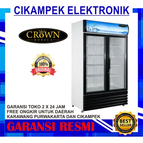 Jual SHOWCASE CROWN HORECA LG-800 DISPLAY CHILLER 2 PINTU BUKAN GETRA LG800 - Kab. Karawang ...